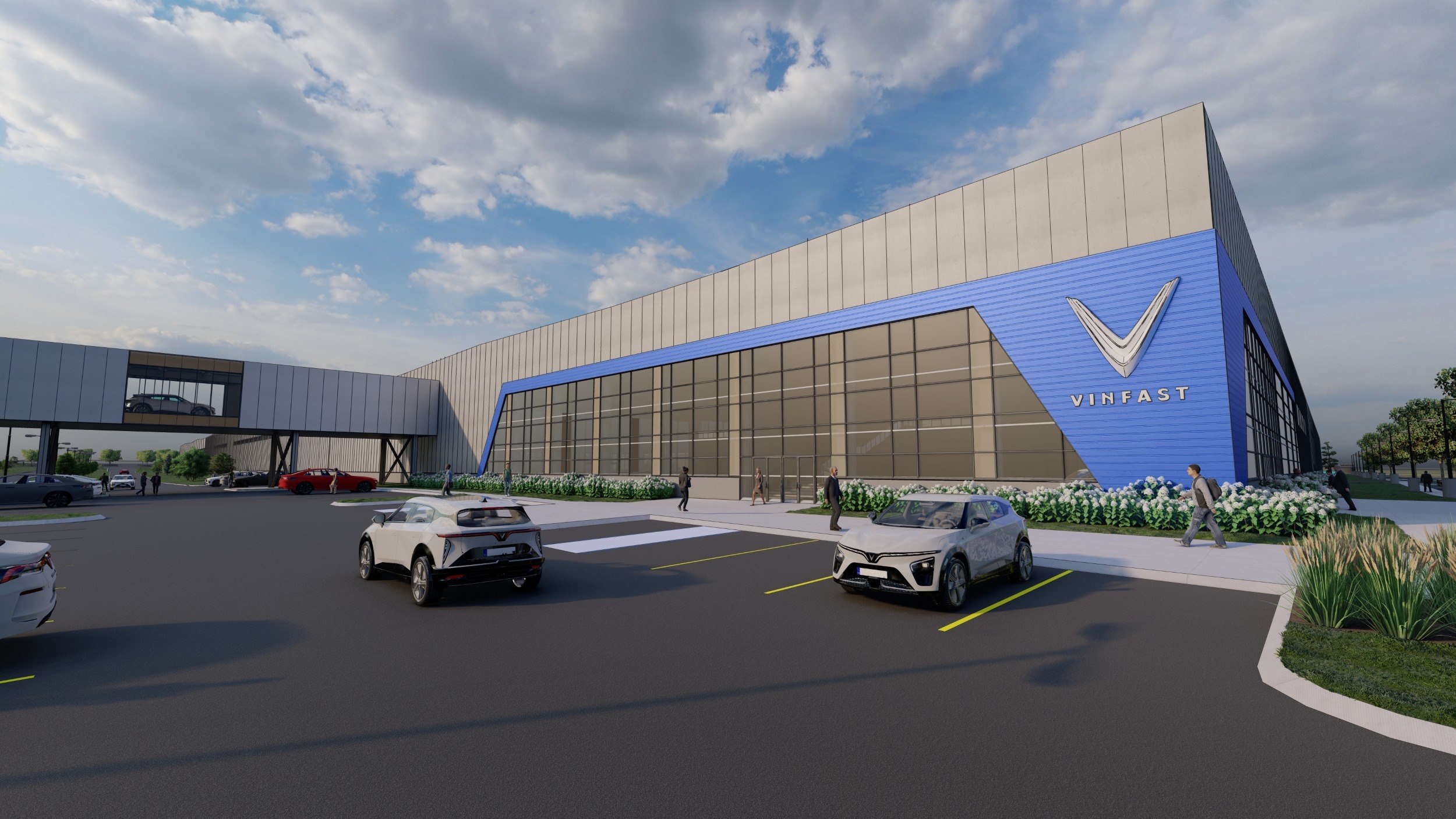 Electric carmaker Vinfast breaks ground in Chatham County - Innovative ...